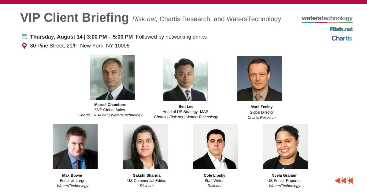 Matrix Applications Attends VIP Client Briefing Hosted by Risk.net ...