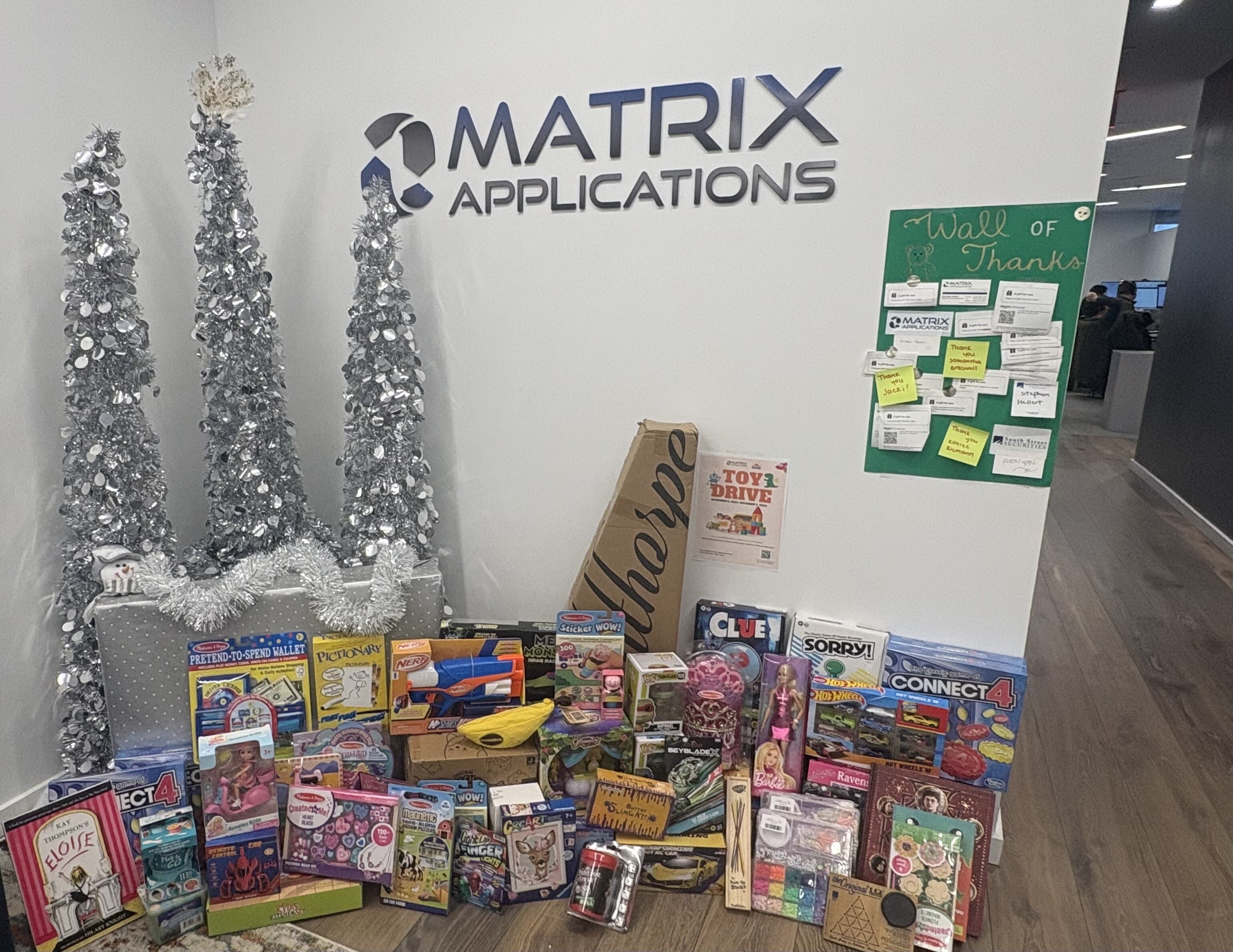 Matrix Applications Donates 80+ Toys to Sunrise Day Camp of Staten Island